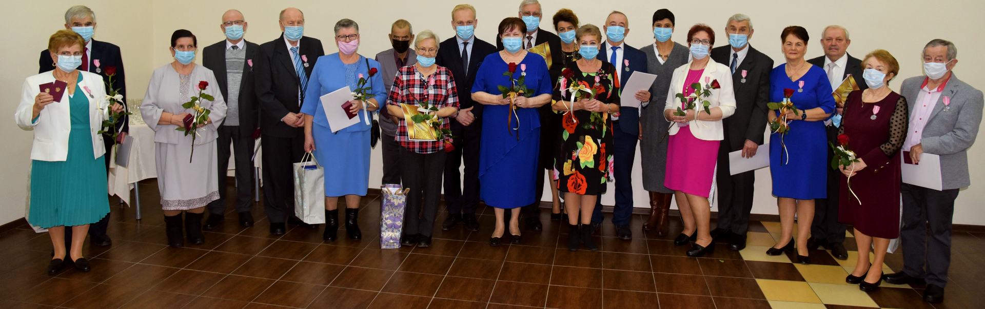 Nowa Karczma. Uroczystość jubileuszu 50-lecia pożycia małżeńskiego. Złote Gody – edycja 2020 i ...